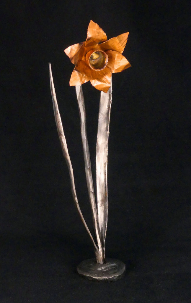 Forged Gloucester Daffodil – The Village Blacksmith