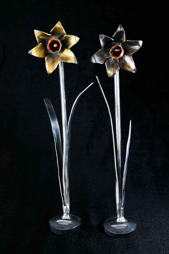 Forged Gloucester Daffodil – The Village Blacksmith