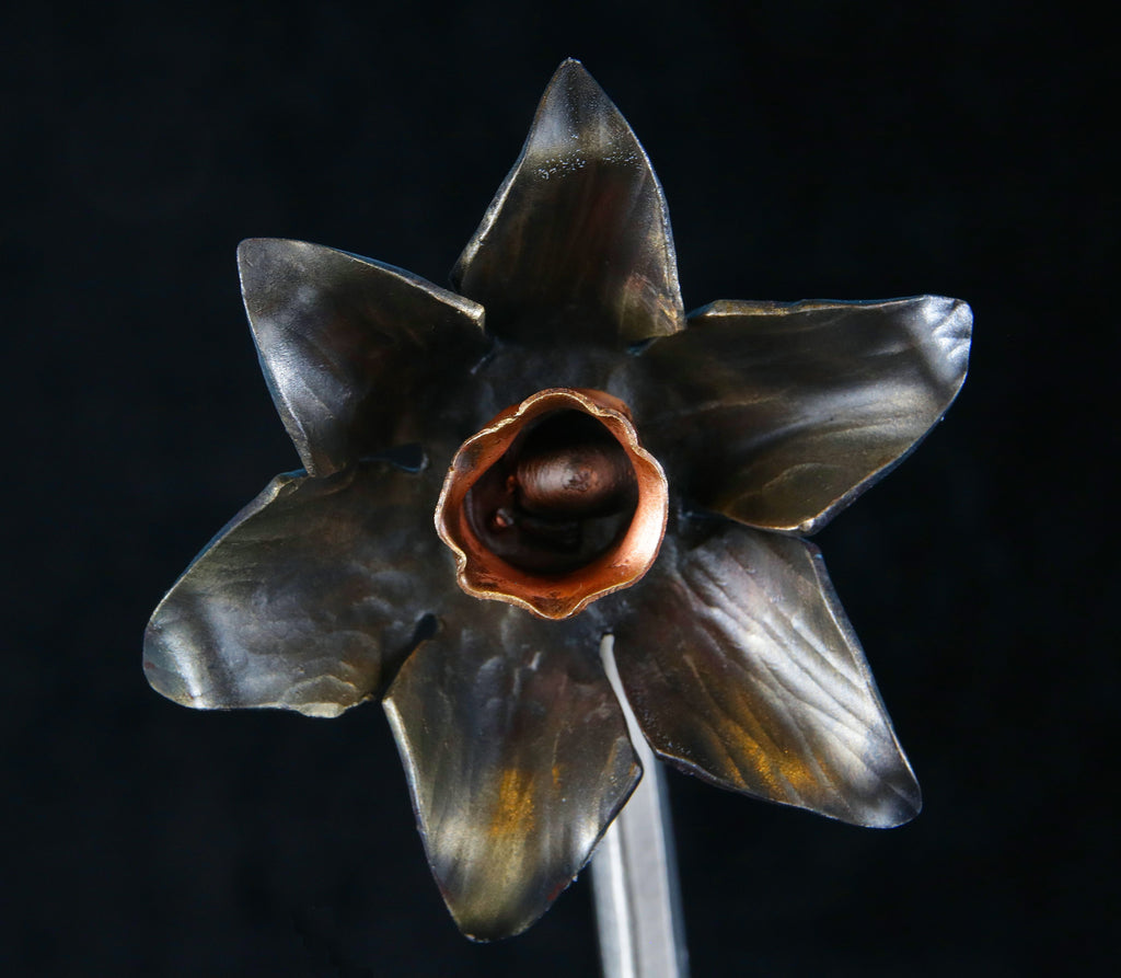 Forged Gloucester Daffodil – The Village Blacksmith